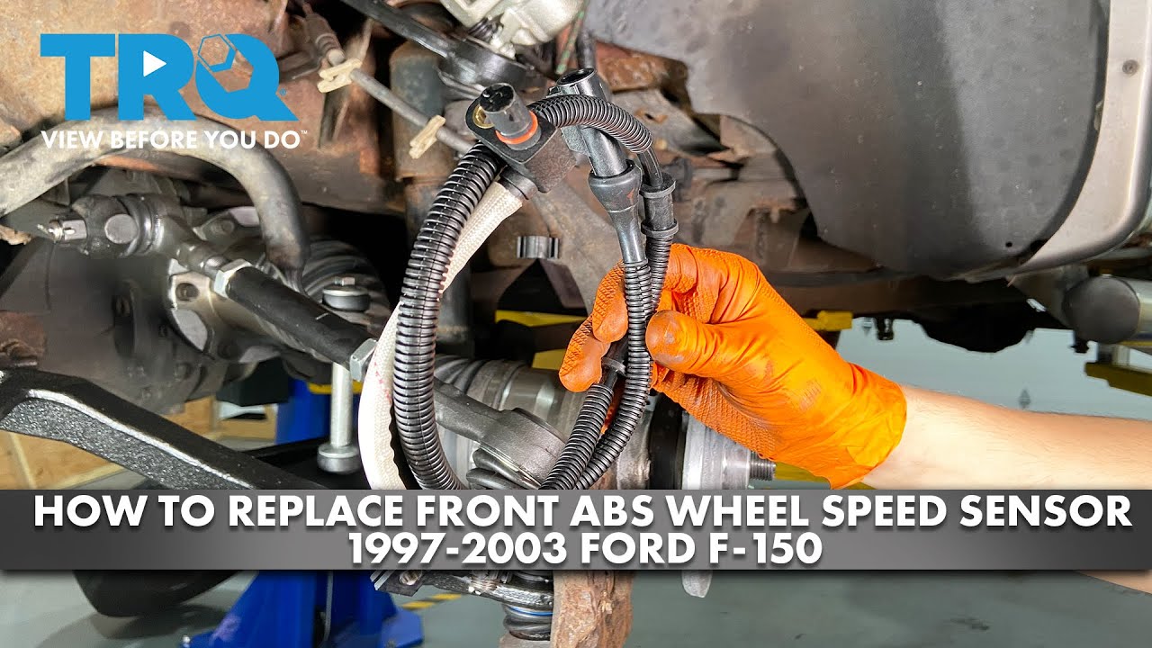 How to Replace Front ABS Wheel Speed Sensor 1997-2003 Ford F-150 | 1A Auto