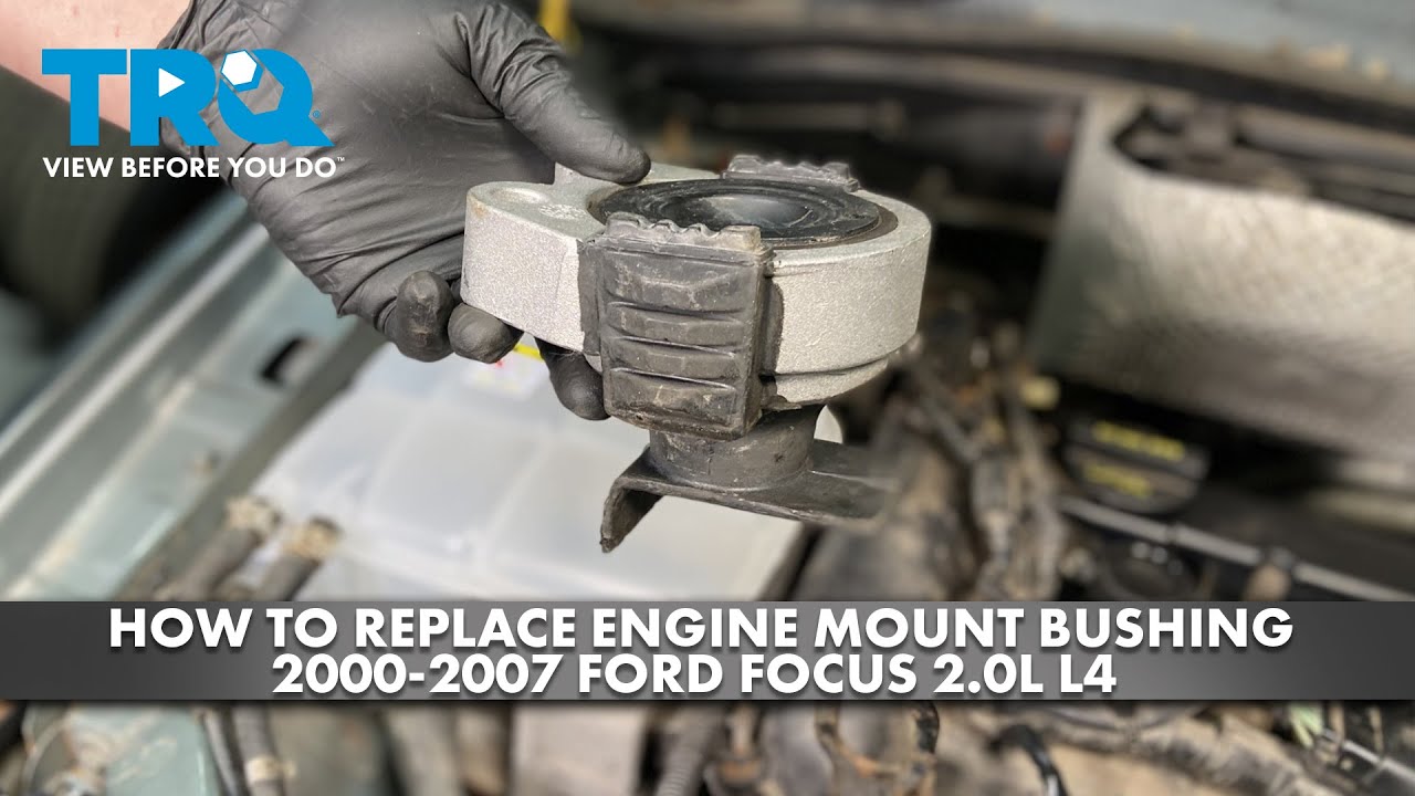 How to Replace Engine Mount Bushing 2000-2007 Ford Focus 20L L4 | 1A Auto