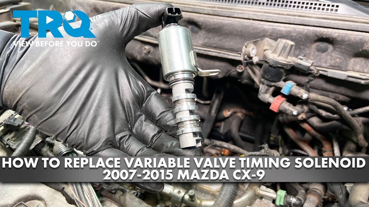 How to Replace Variable Valve Timing Solenoid 2007-2015 Mazda CX-9 | 1A Auto