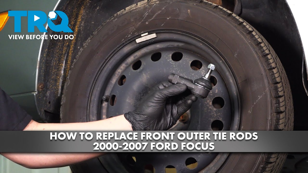 How to Replace Front Outer Tie Rods 2000-2007 Ford Focus | 1A Auto