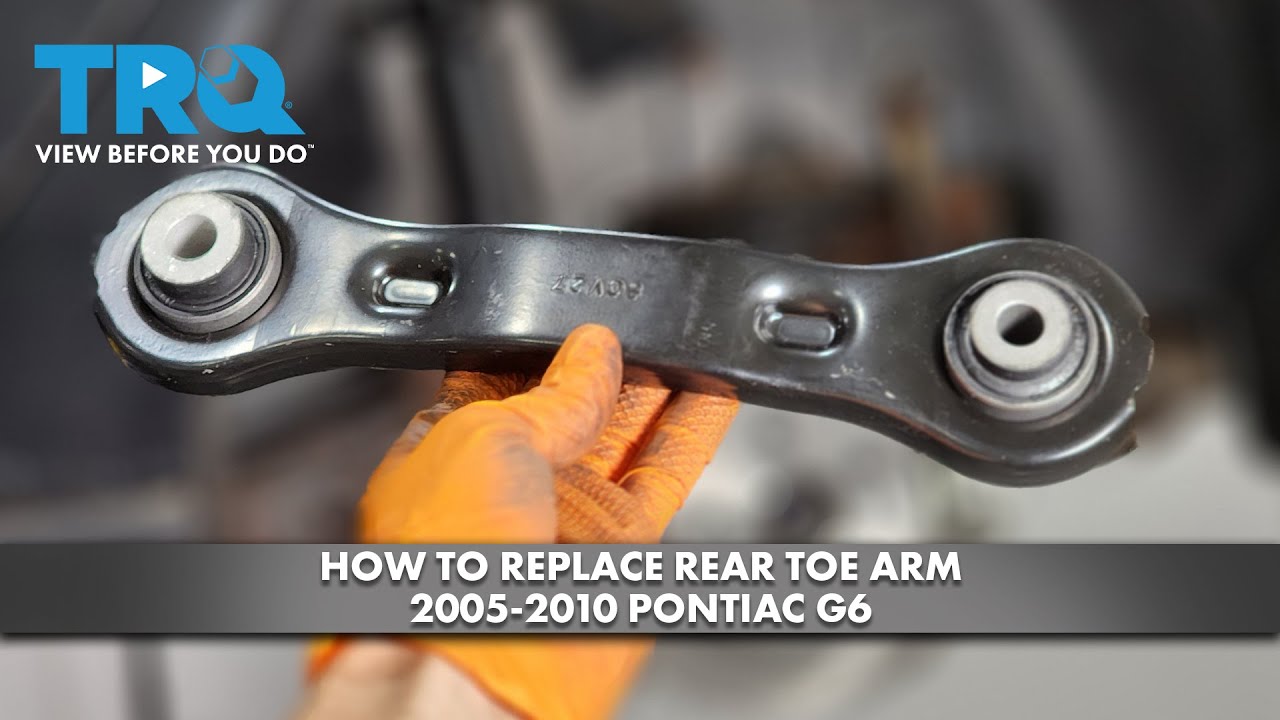 How to Replace Rear Toe Arm 2005-2010 Pontiac G6 | 1A Auto