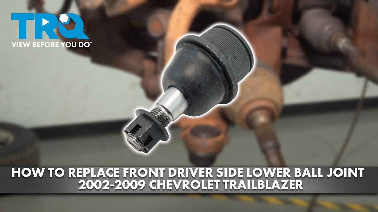 How to Replace Front Driver Side Lower Ball Joint 2002-2009 Chevrolet Trailblazer | 1A Auto