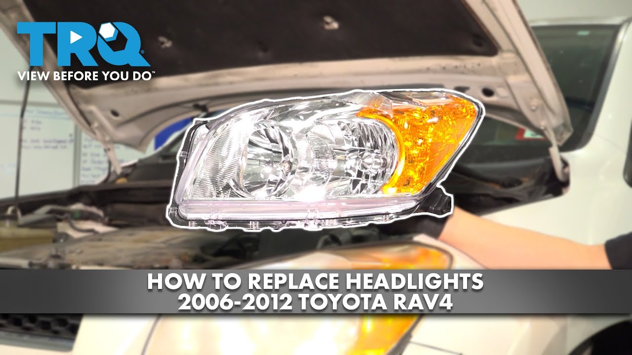 How to Replace Headlights 2006-2012 Toyota RAV4 | 1A Auto