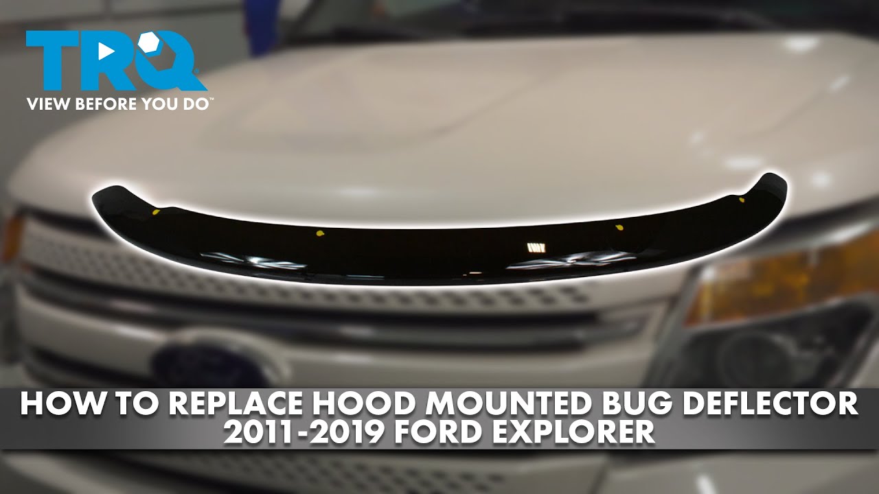 Ford Explorer How To Open Hood
