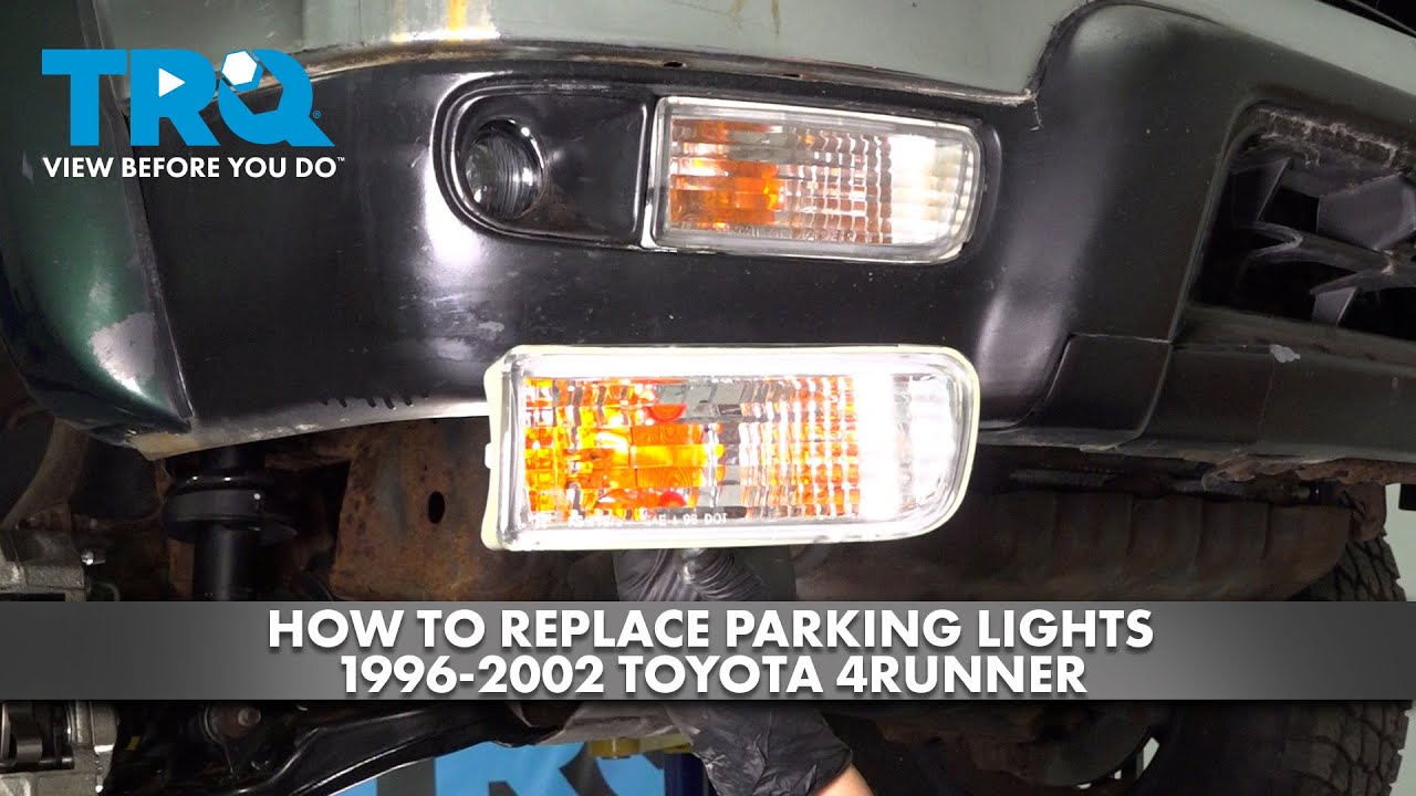 How to Replace Parking Lights 1996-2002 Toyota 4Runner | 1A Auto
