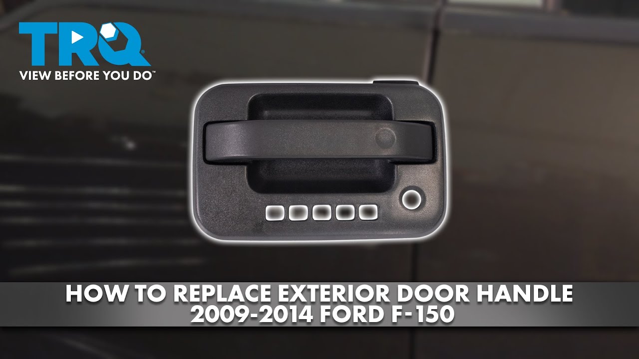 How to Replace Exterior Door Handles 2009-2014 Ford F-150 | 1A Auto