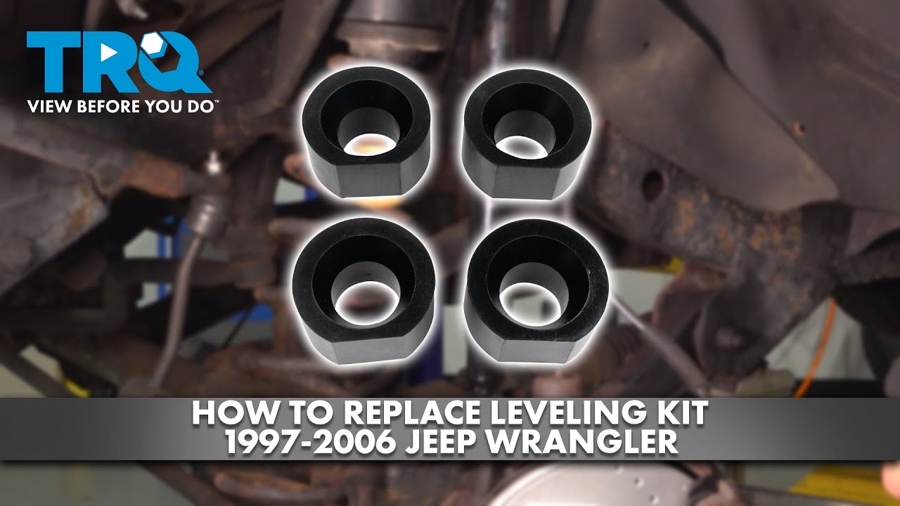 How To Replace Leveling Kit 1997 2006 Jeep Wrangler 1a Auto
