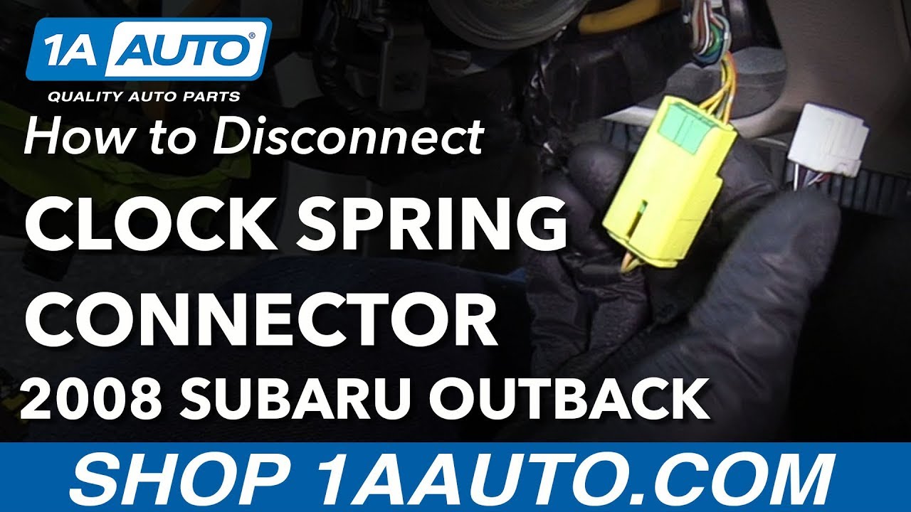 How To Change Clock On Subaru Outback