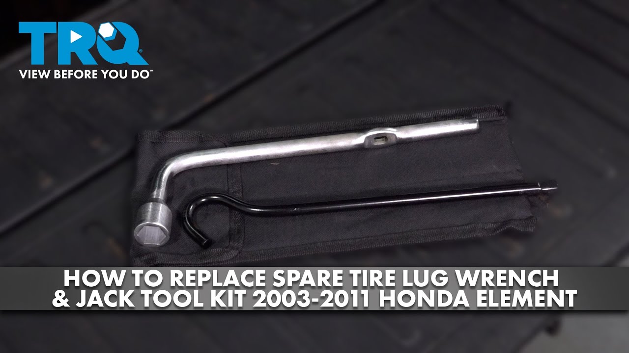How to Replace Spare Tire Lug Wrench Jack Tool Kit 2003-2011 Honda ... How to Replace Spare Tire Lug Wrench Jack Tool Kit 2003-2011 Honda ...