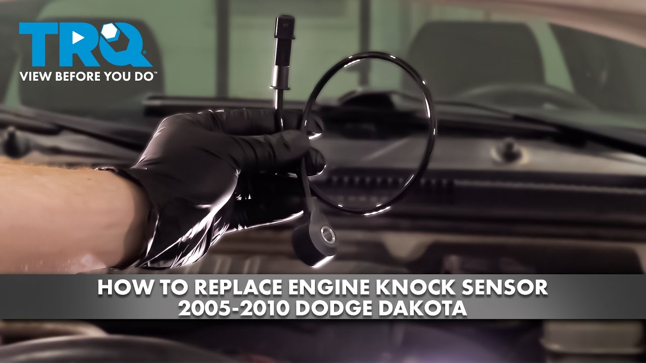 How to Replace Engine Knock Sensor 2005-2010 Dodge Dakota | 1A Auto