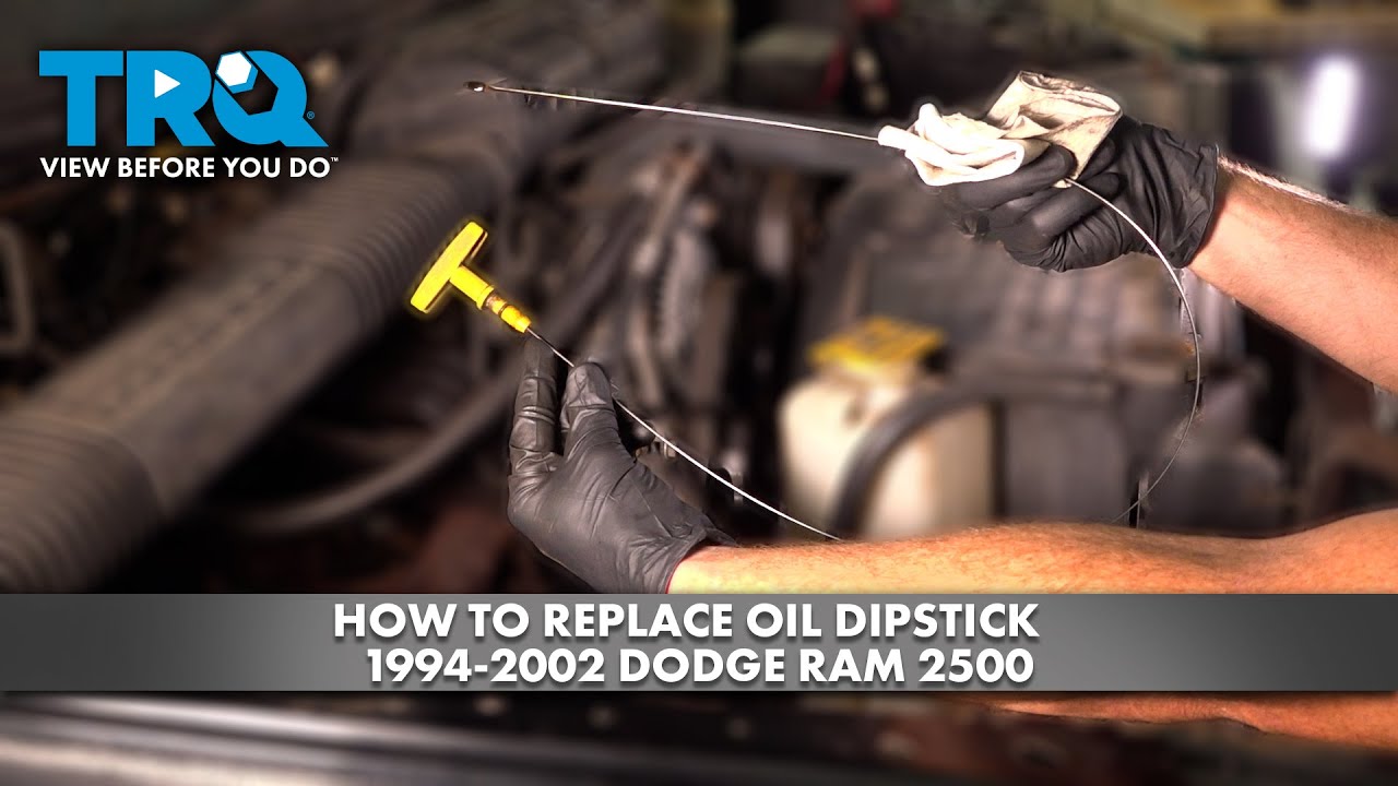 How to Replace Oil Dipstick 1994-2002 Dodge Ram 2500 | 1A Auto