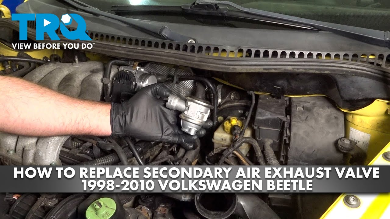 How to Replace Secondary Air Injection Exhaust Valve 1998-2010 Volkswagen Beetle | 1A Auto