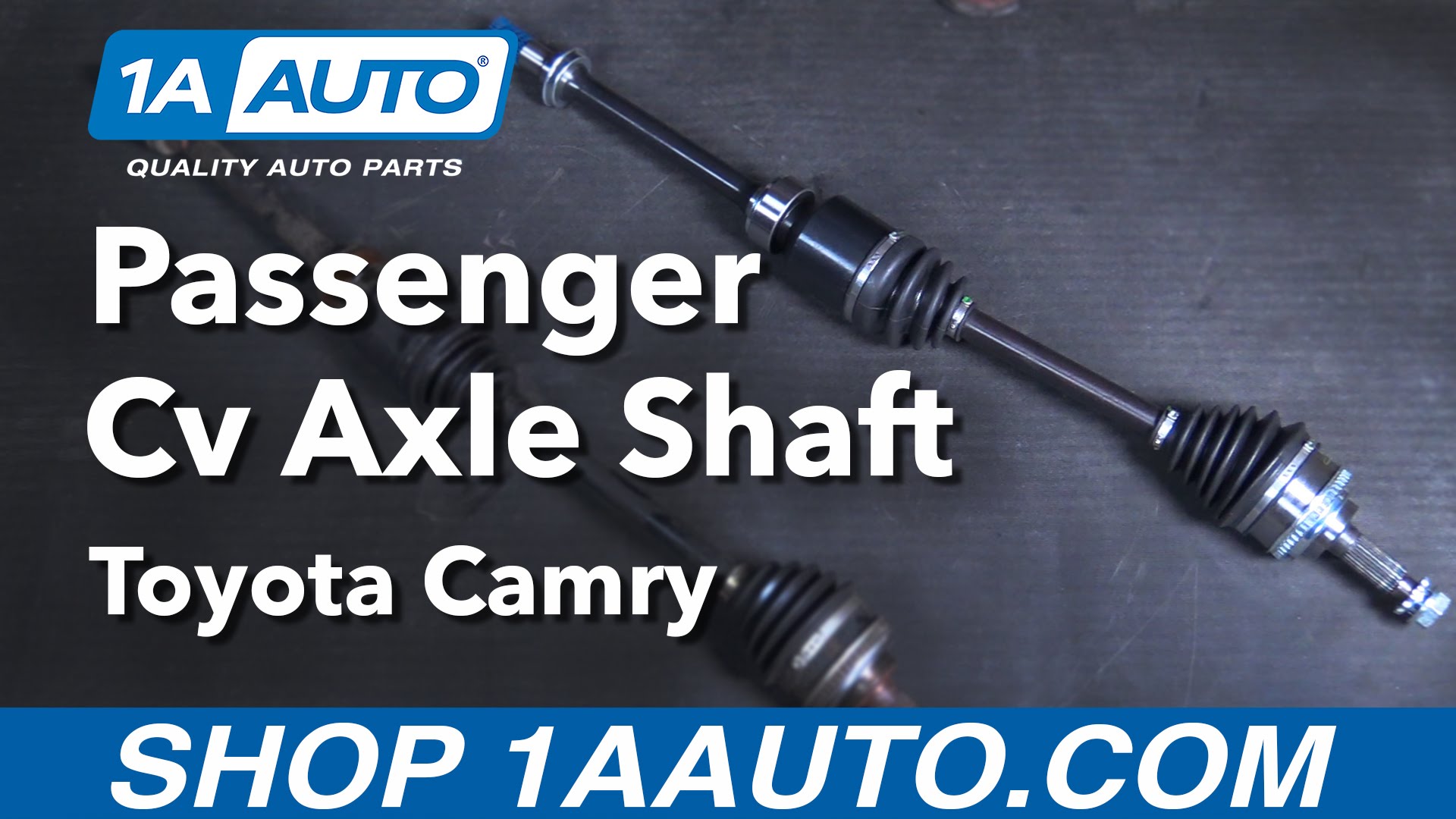How to Replace CV Axle Passenger Side 1992-2001 Toyota Camry | 1A Auto