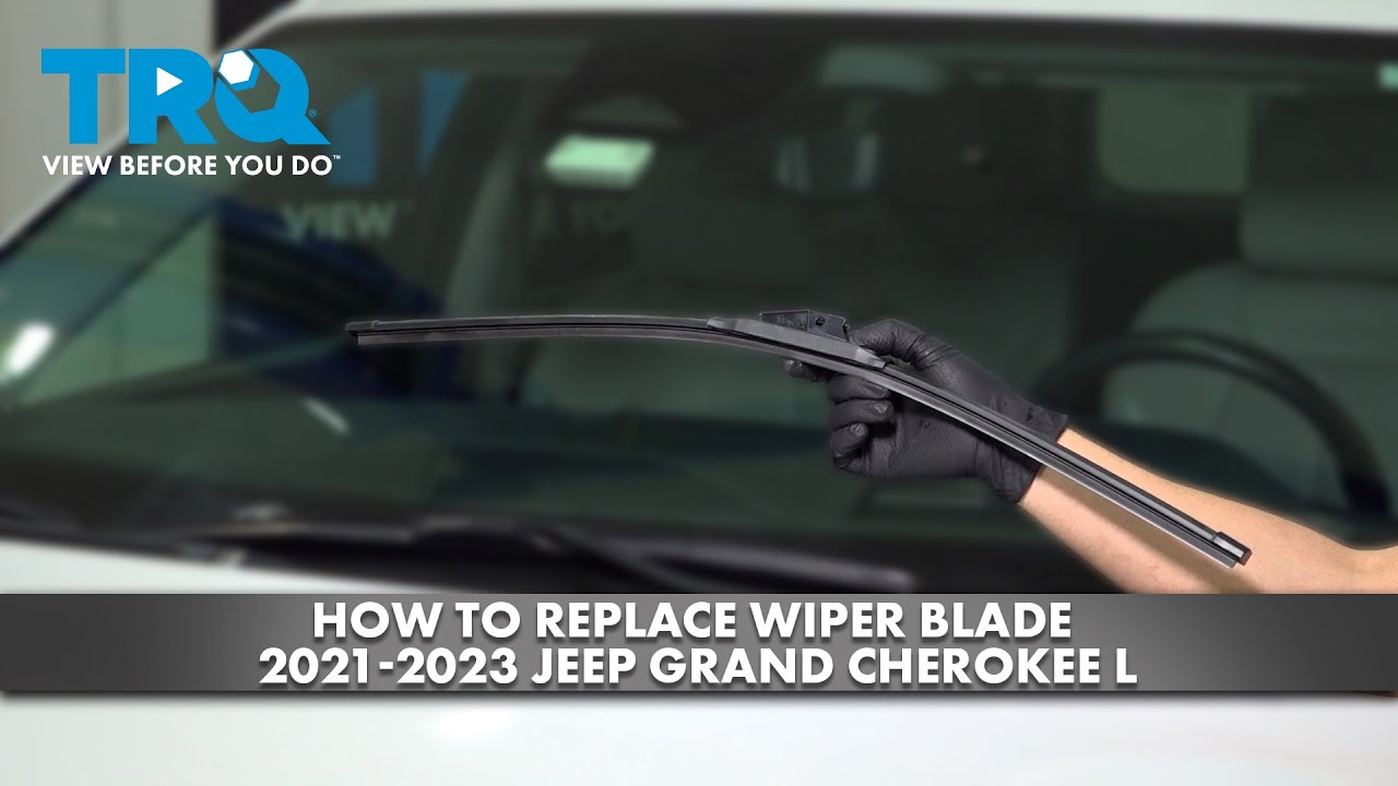 How to Replace Wiper Blade 2021-2023 Jeep Grand Cherokee L | 1A Auto