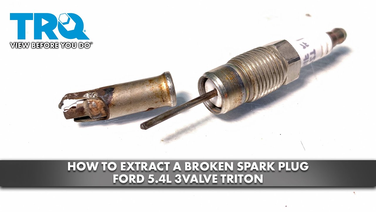 How to Extract A Broken Spark Plug From A Ford 54L 3 Valve Triton | 1A Auto