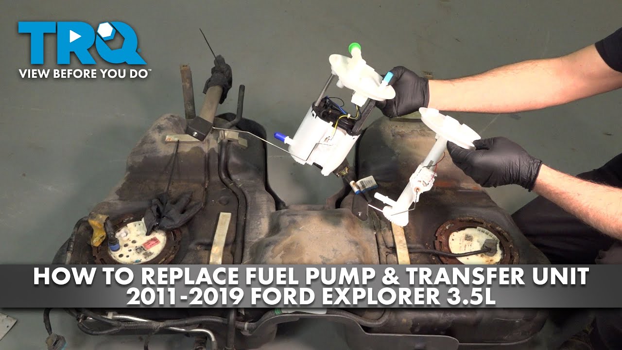 How to Replace Fuel Pump Transfer Unit 2011-2019 Ford Explorer 35L | 1A ...