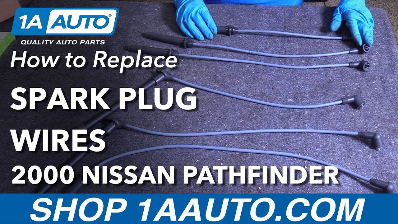 How To Replace Spark Plug Wires 1996-2004 Nissan Pathfinder | 1A Auto
