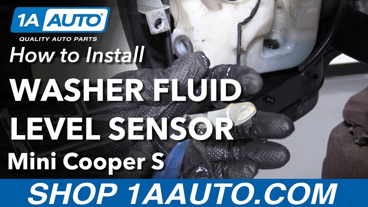 How to Install Washer Fluid Level Sensor 2007-13 Mini Cooper S | 1A Auto