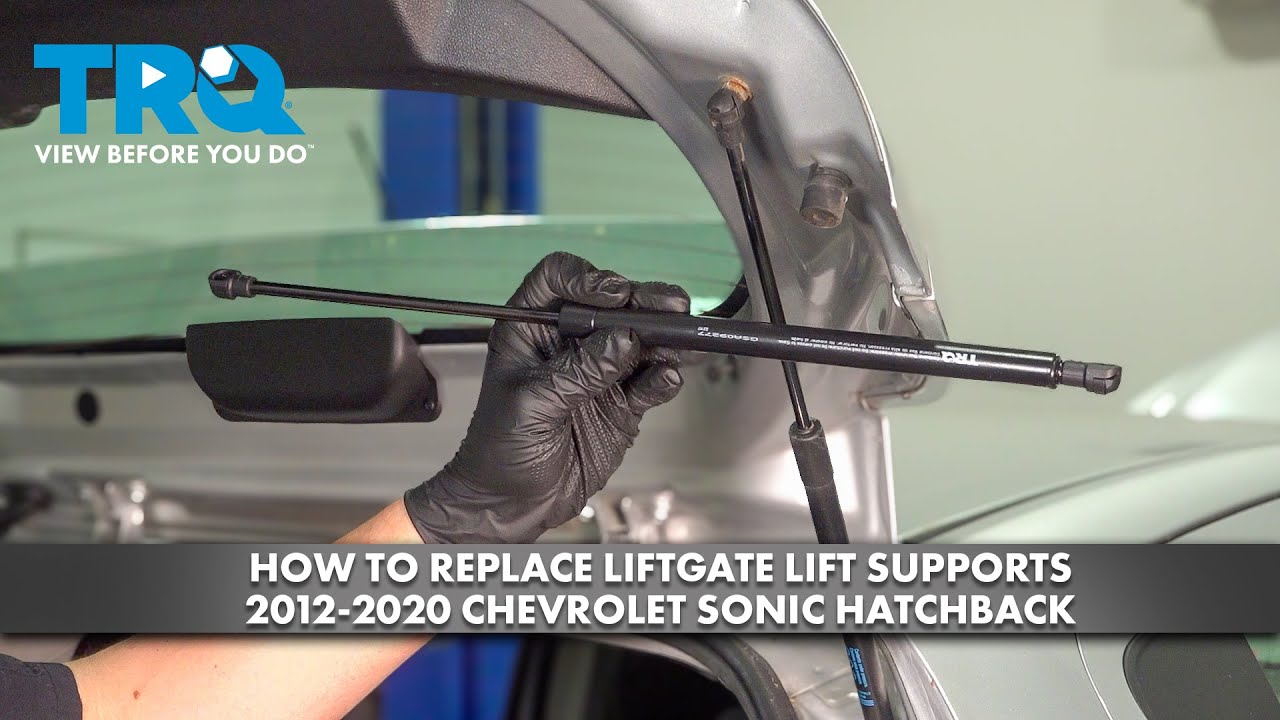 How to Replace Liftgate Lift Supports 2012-2020 Chevrolet Sonic ...