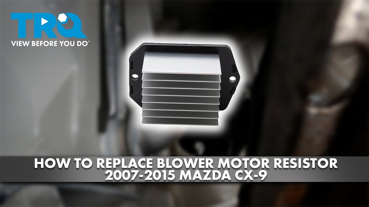 How to Replace Blower Motor Resistor 2007-2015 Mazda CX-9 | 1A Auto