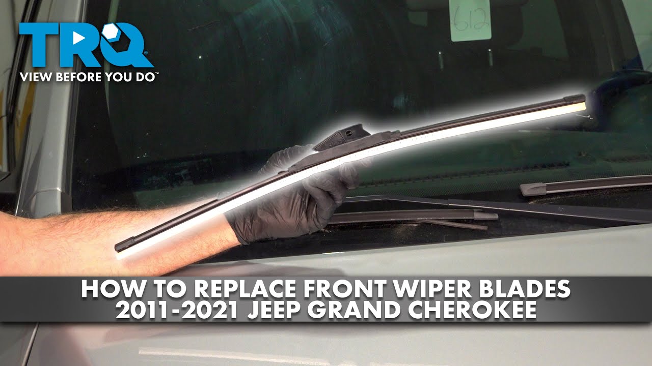 2019 Jeep Cherokee Wiper Blade Size