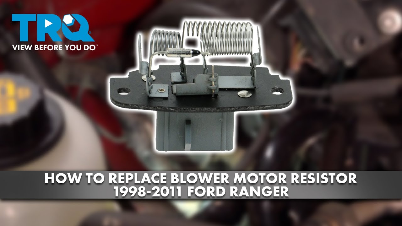 How to Replace Blower Motor Resistor 1998-2011 Ford Ranger | 1A Auto