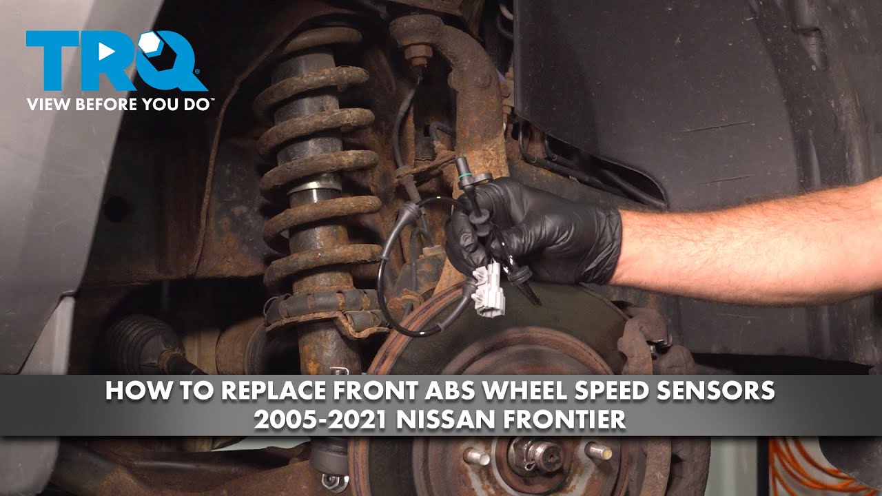How to Replace Front ABS Wheel Speed Sensors 2005-2021 Nissan Frontier | 1A Auto