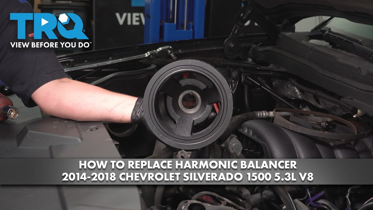 How to Replace Harmonic Balancer 2014-2018 Chevrolet Silverado 1500 53L ...