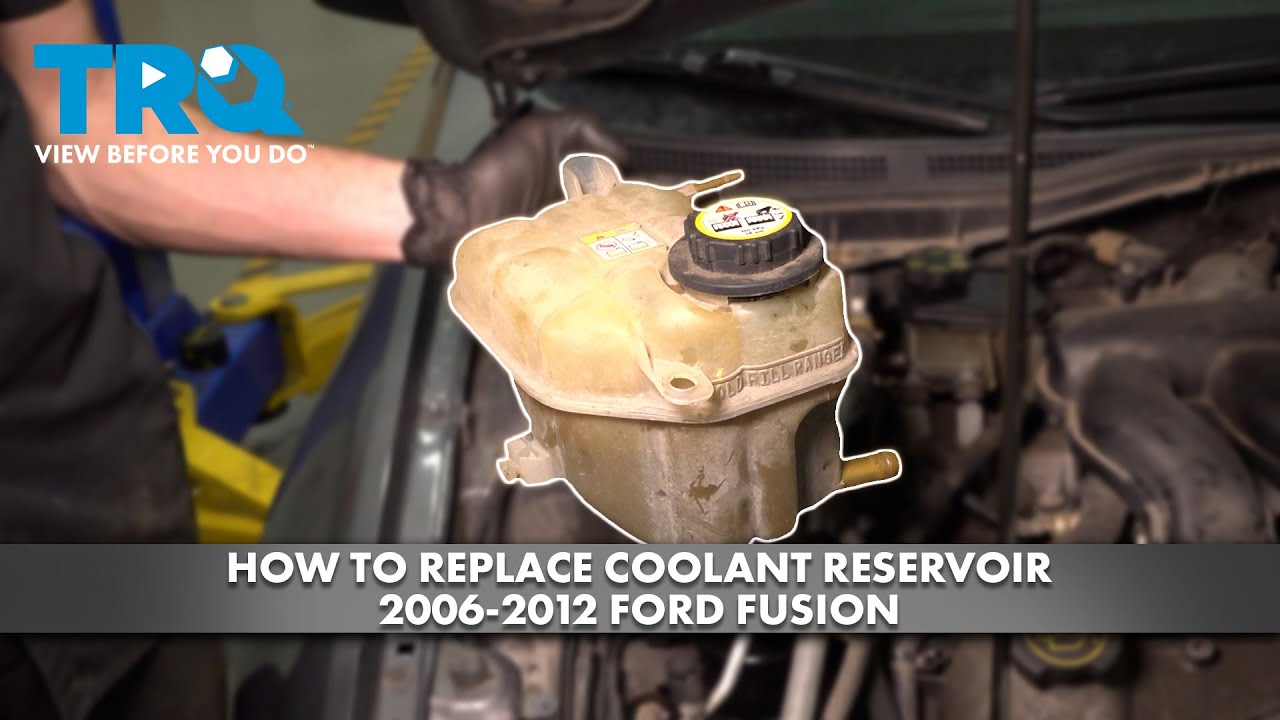 How to Replace Coolant Reservoir 2006-2012 Ford Fusion | 1A Auto