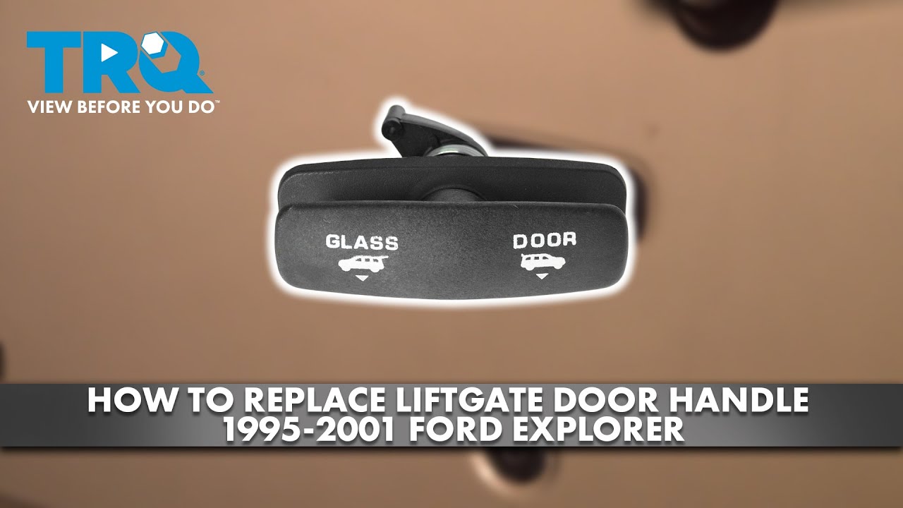 How to Replace Liftgate Door Handle 1995-2001 Ford Explorer | 1A Auto