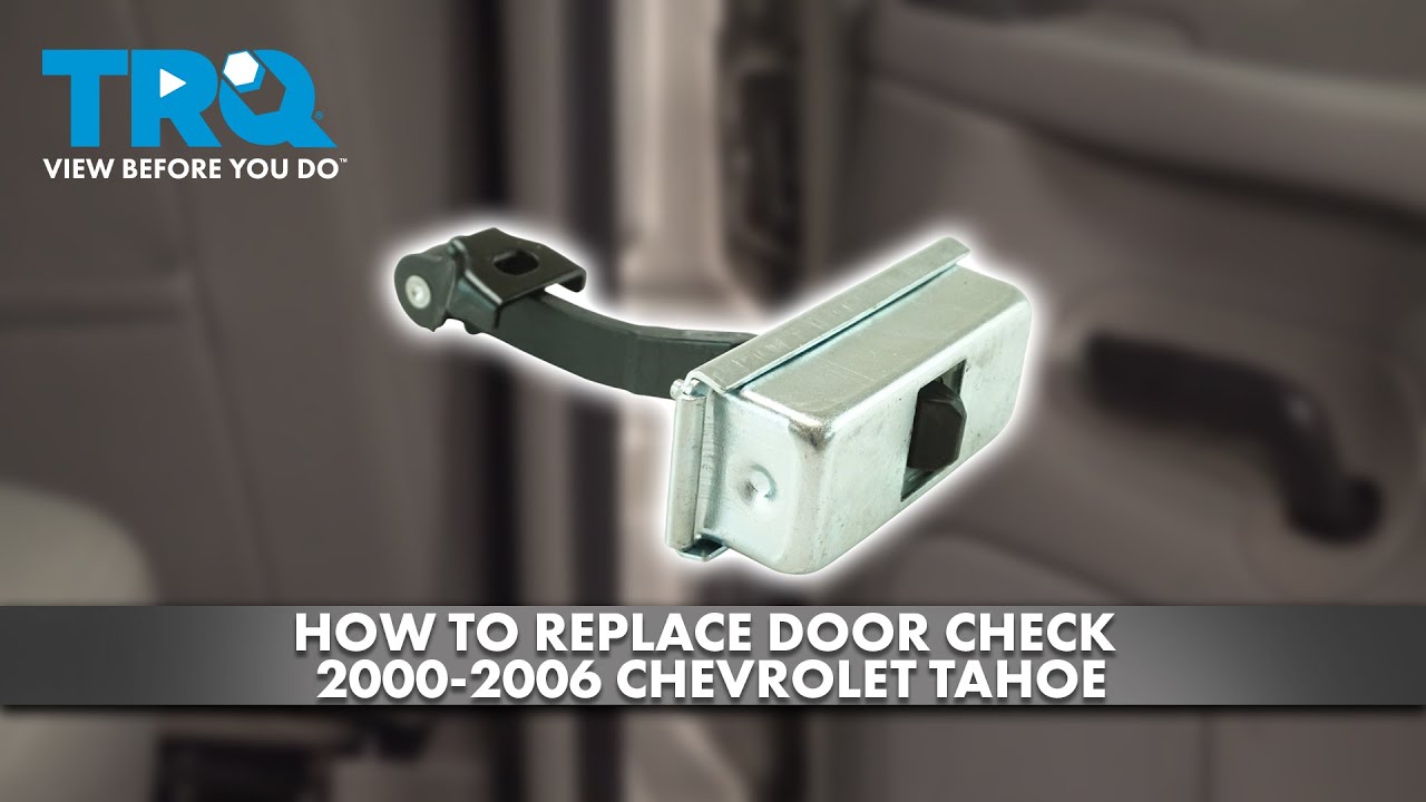 How to Replace Door Check 2000-2006 Chevrolet Tahoe | 1A Auto