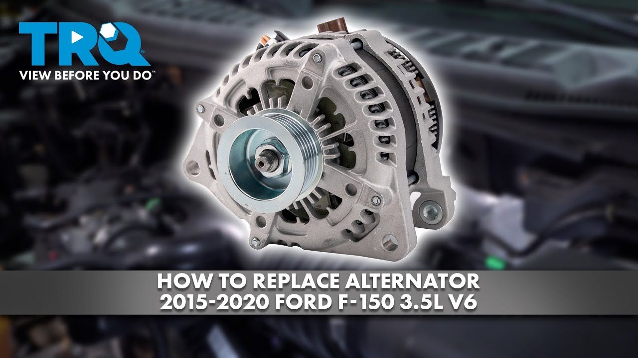 How to Replace Alternator 2015-2020 Ford F-150 35L V6 | 1A Auto