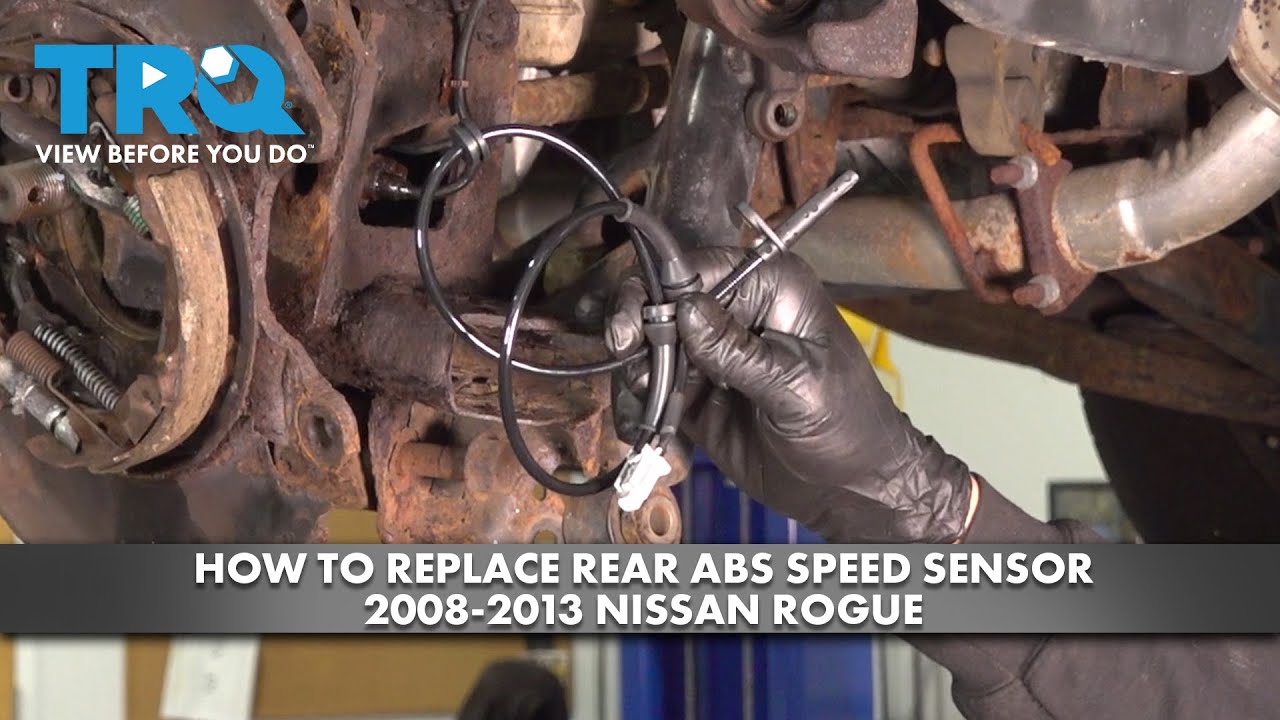 How to Replace Rear ABS Speed Sensor 2008-2013 Nissan Rogue | 1A Auto