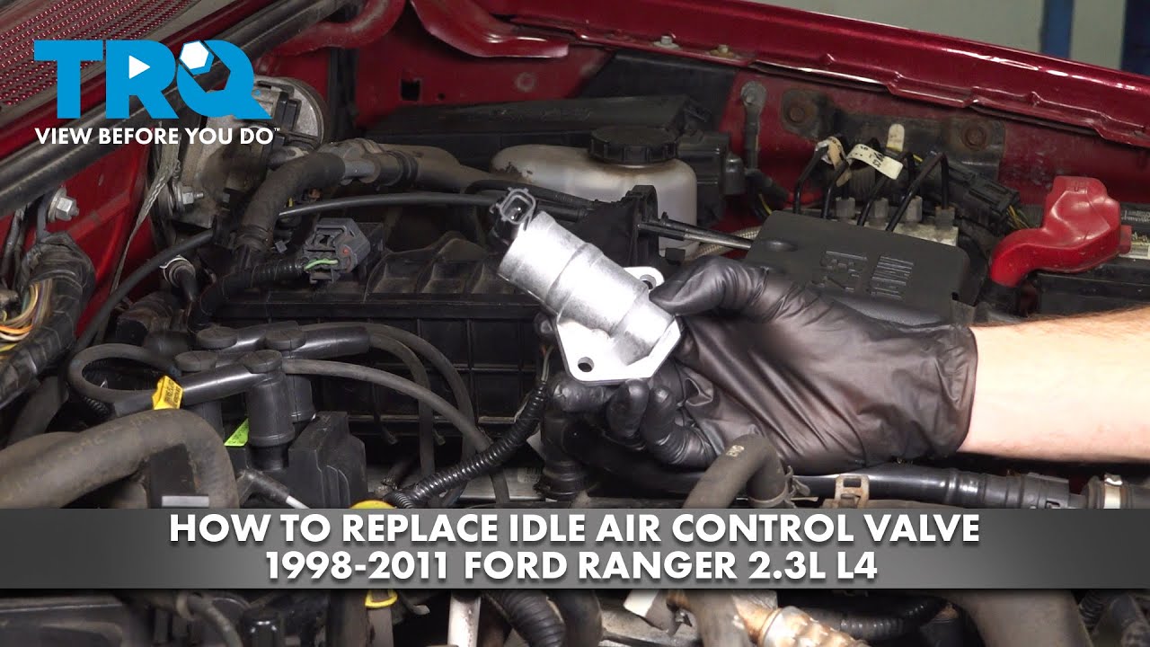 How to Replace Idle Air Control Valve 1998-2011 Ford Ranger 23L L4 | 1A ...