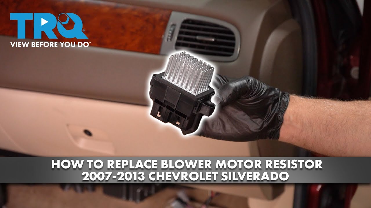 How to Replace Blower Motor Resistor 2007-2013 Chevrolet Silverado | 1A Auto
