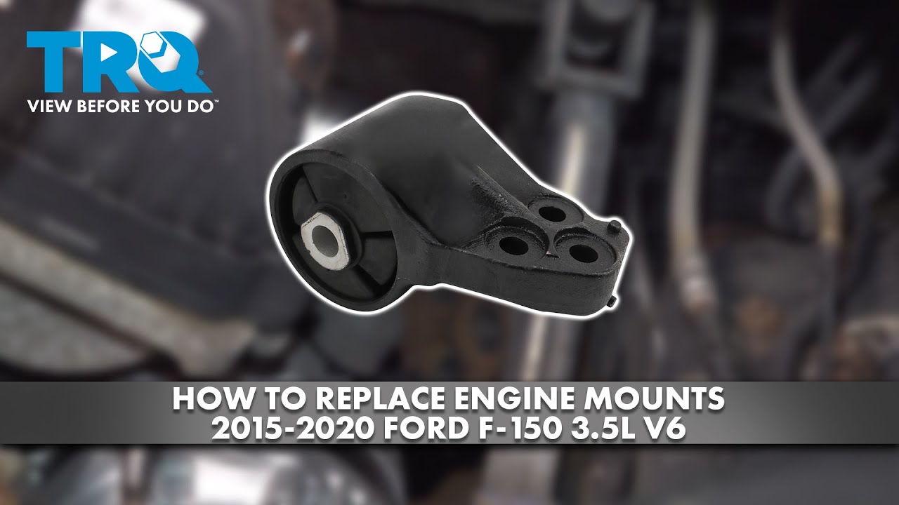 How to Replace Engine Mounts 2015-2020 Ford F-150 35L V6 | 1A Auto