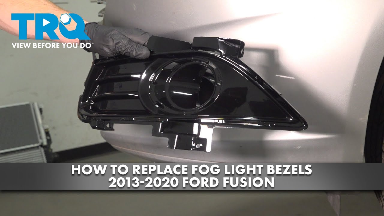 How to Replace Fog Light Bezels 2013-2020 Ford Fusion | 1A Auto