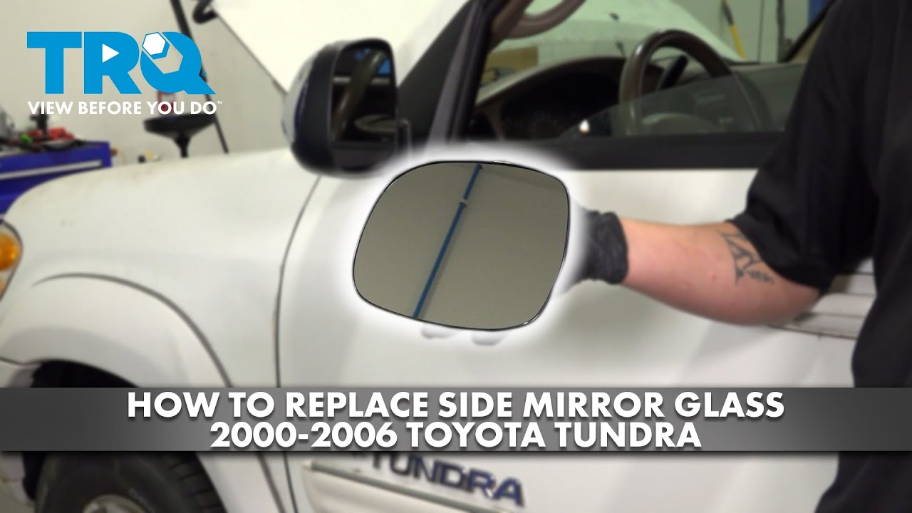 How to Replace Side Mirror Glass 2000-2006 Toyota Tundra | 1A Auto