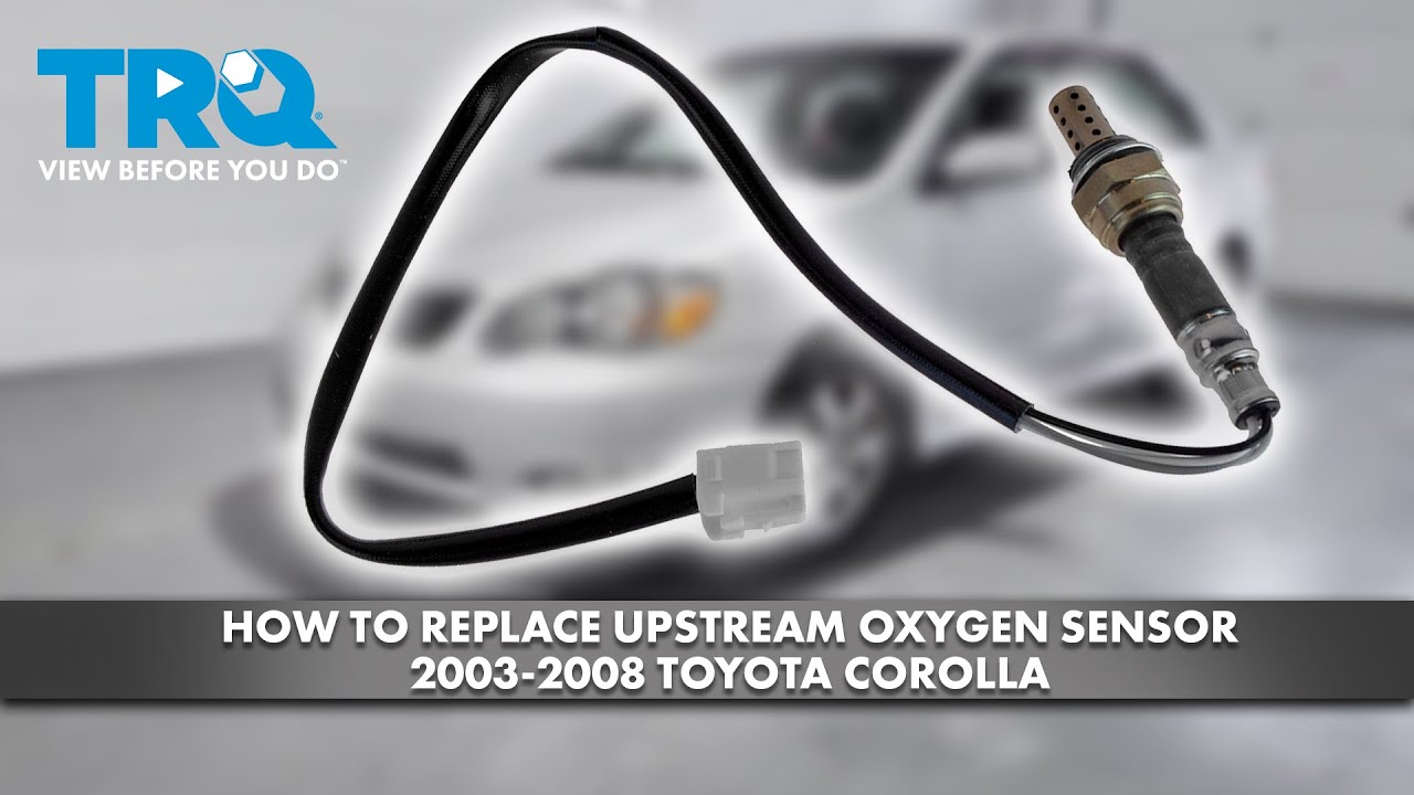 How to Replace Upstream Oxygen Sensor 2003-2008 Toyota Corolla | 1A Auto