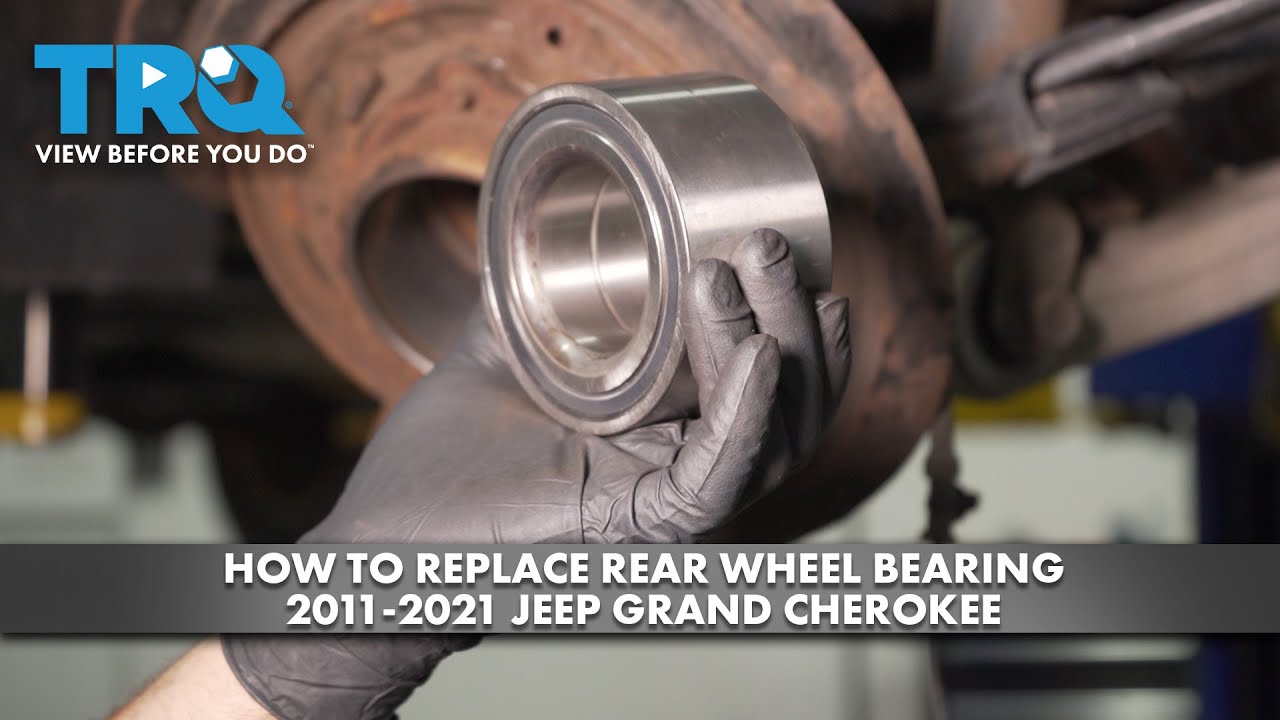 How to Replace Rear Wheel Bearing 2011-2021 Jeep Grand Cherokee | 1A Auto