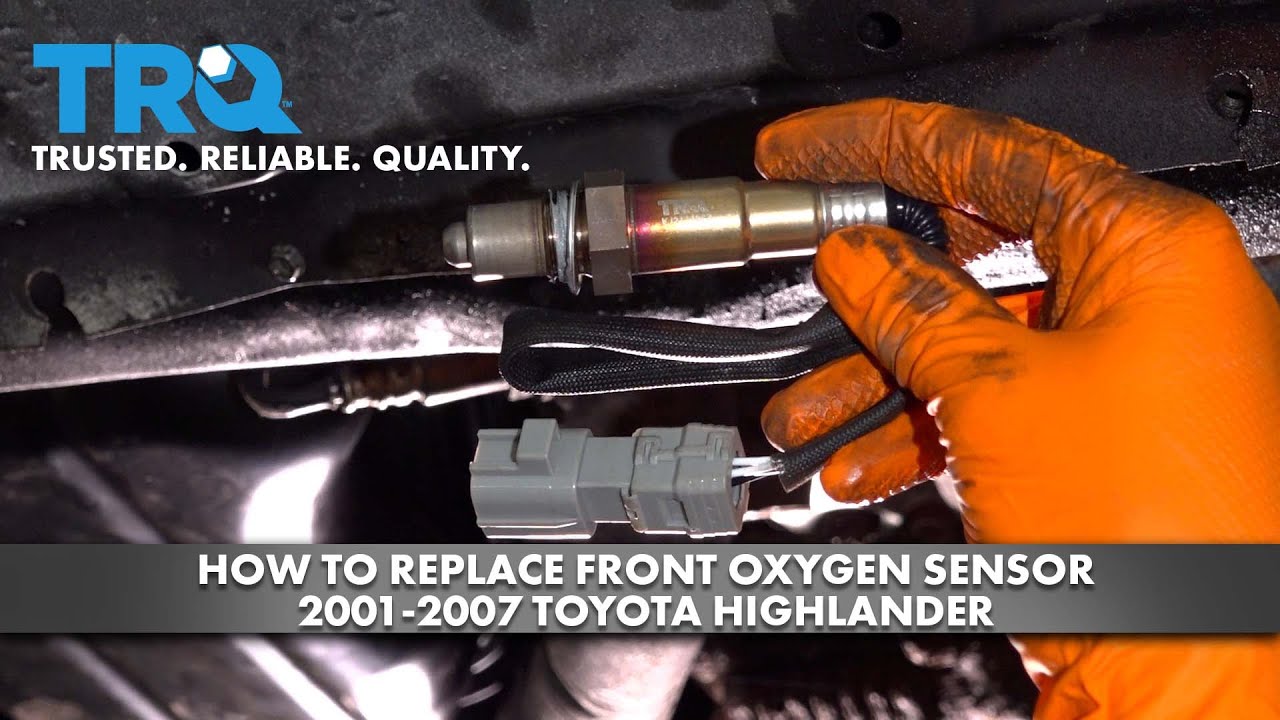 How to Replace Front Oxygen Sensor 2001-2007 Toyota Highlander | 1A Auto