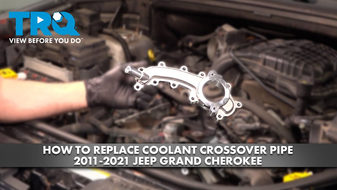 How to Replace Coolant Crossover Pipe 2011-2021 Jeep Grand Cherokee ...