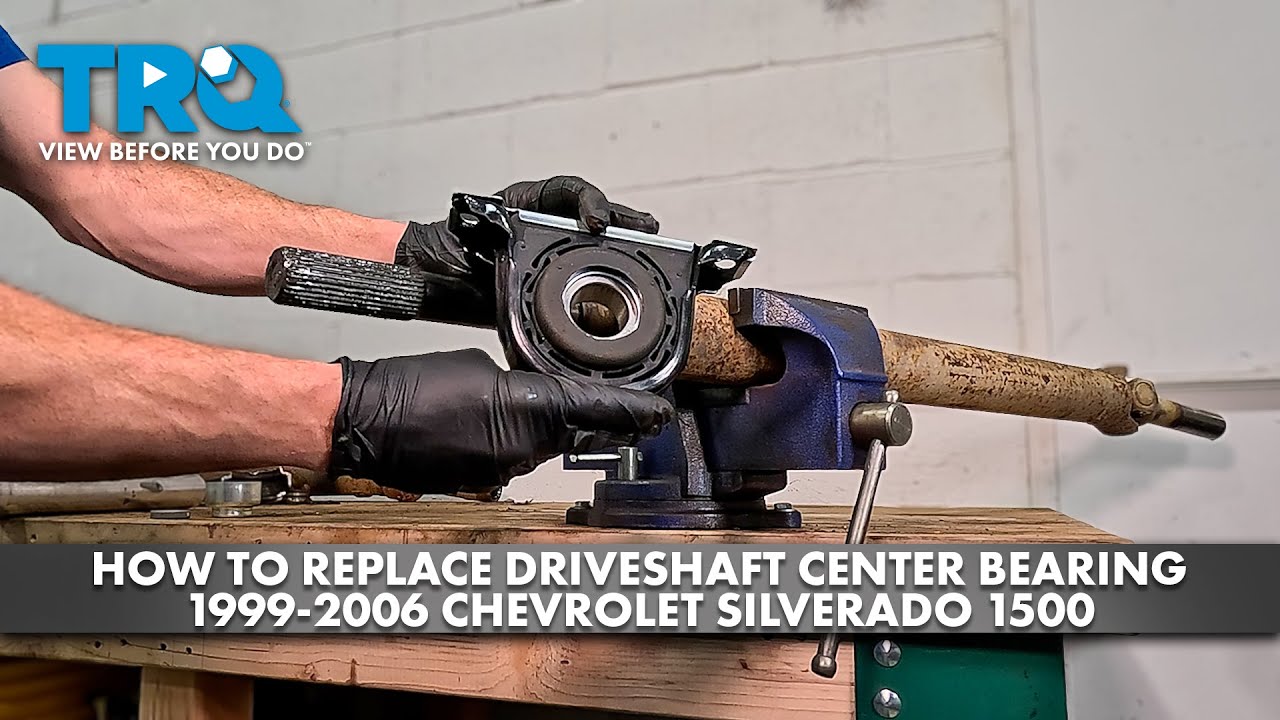 How to Replace Driveshaft Center Bearing 1999-2006 Chevrolet Silverado 1500 | 1A Auto