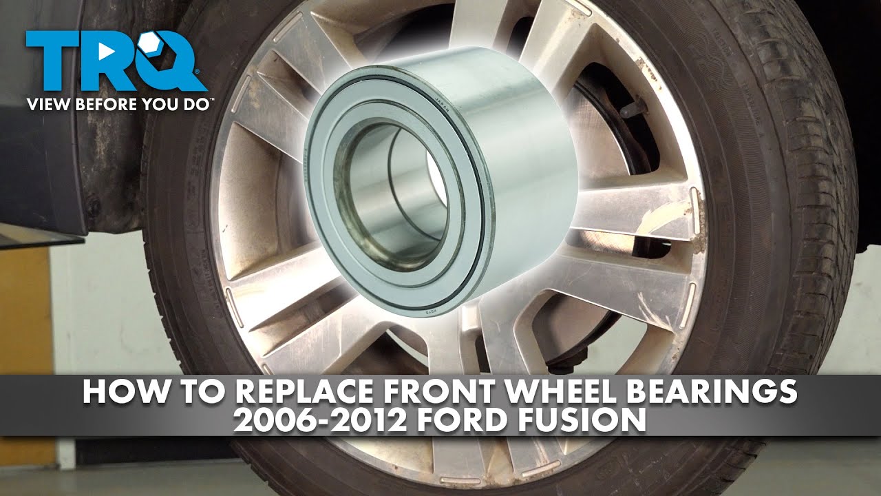 How to Replace Front Wheel Bearings 2006-2012 Ford Fusion | 1A Auto