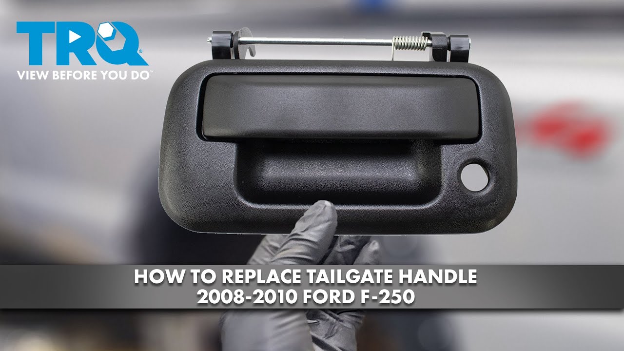 How to Replace Tailgate Handle 2008-2010 Ford F-250 | 1A Auto
