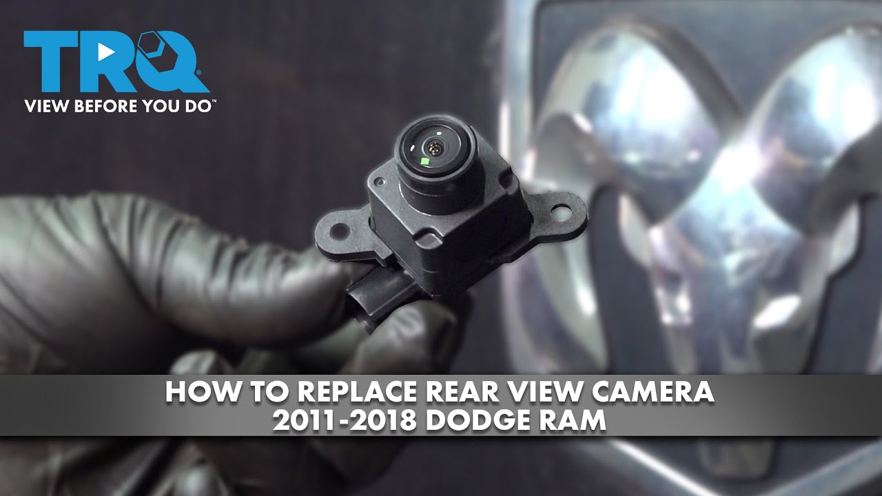 How to Replace Rear View Camera 2011-2018 Ram | 1A Auto