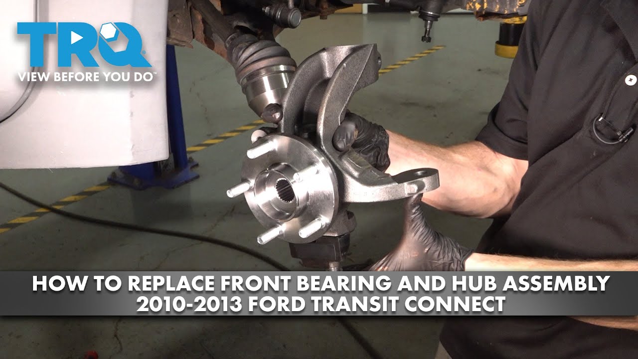 How to Replace Front Wheel Bearing and Hub Assembly 2010-2013 Ford ...