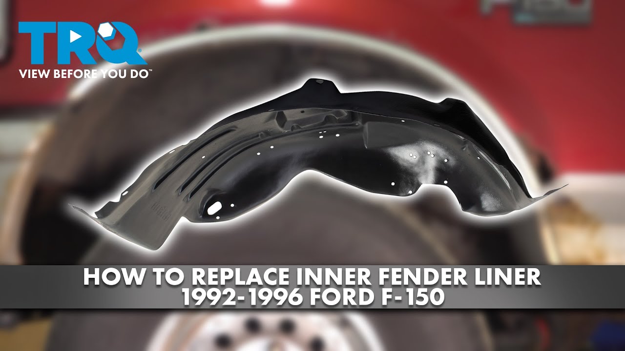 How to Replace Inner Fender Liner 1992-1996 Ford F-150 | 1A Auto