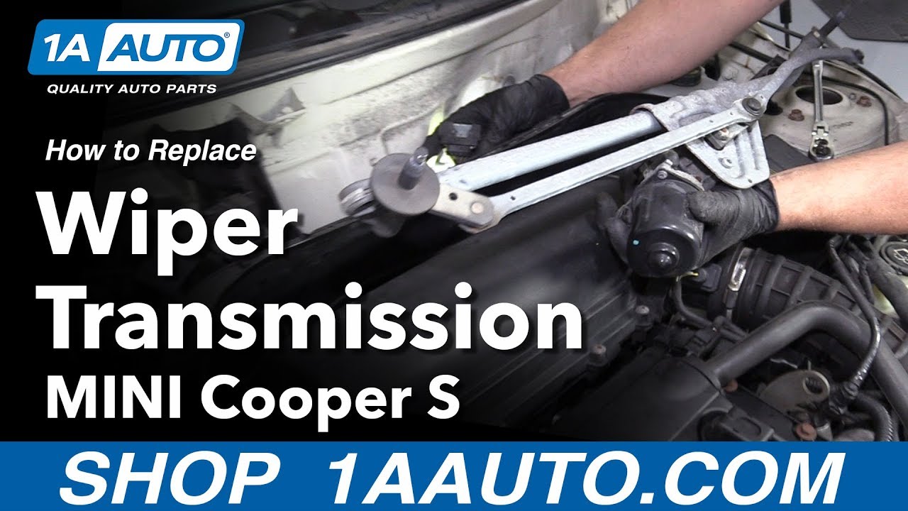 How to Replace Wiper Transmission 2007-13 Mini Cooper | 1A Auto
