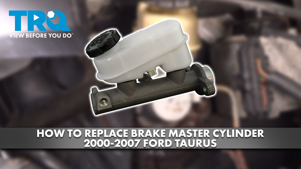 How to Replace Brake Master Cylinder 2000-2007 Ford Taurus | 1A Auto